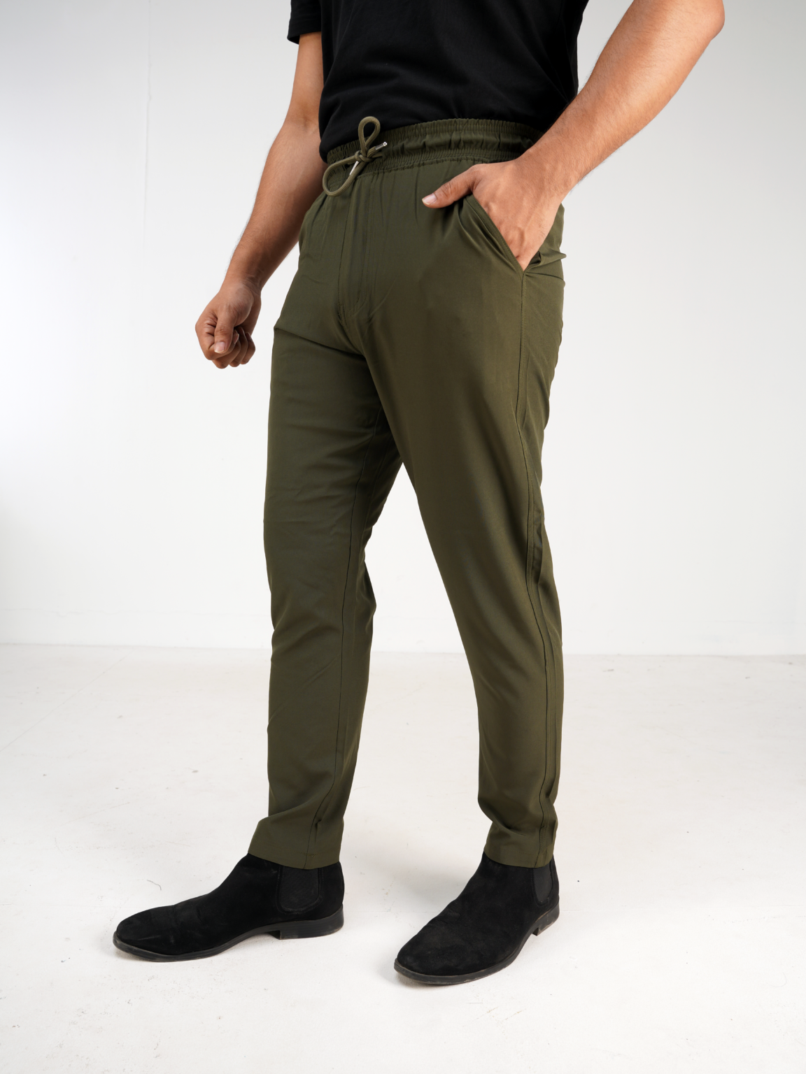 HP-551 Hope Lifestyle Men’s Trouser- Olive – Hope Lifestyle